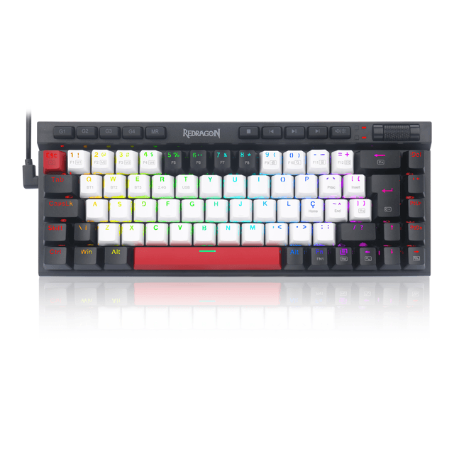 TECLADO MECÂNICO REDRAGON MAGIC WAND MINI PRO RGB WIRELESS/BLUETOOTH ...