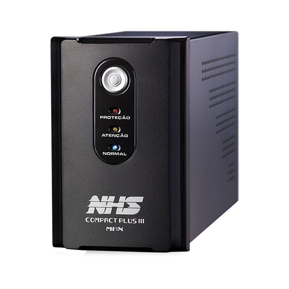 NOBREAK NHS COMPACT SENOIDAL 1000VA 2x7Ah BIV/120V | CHIPWARE INFORMÁTICA