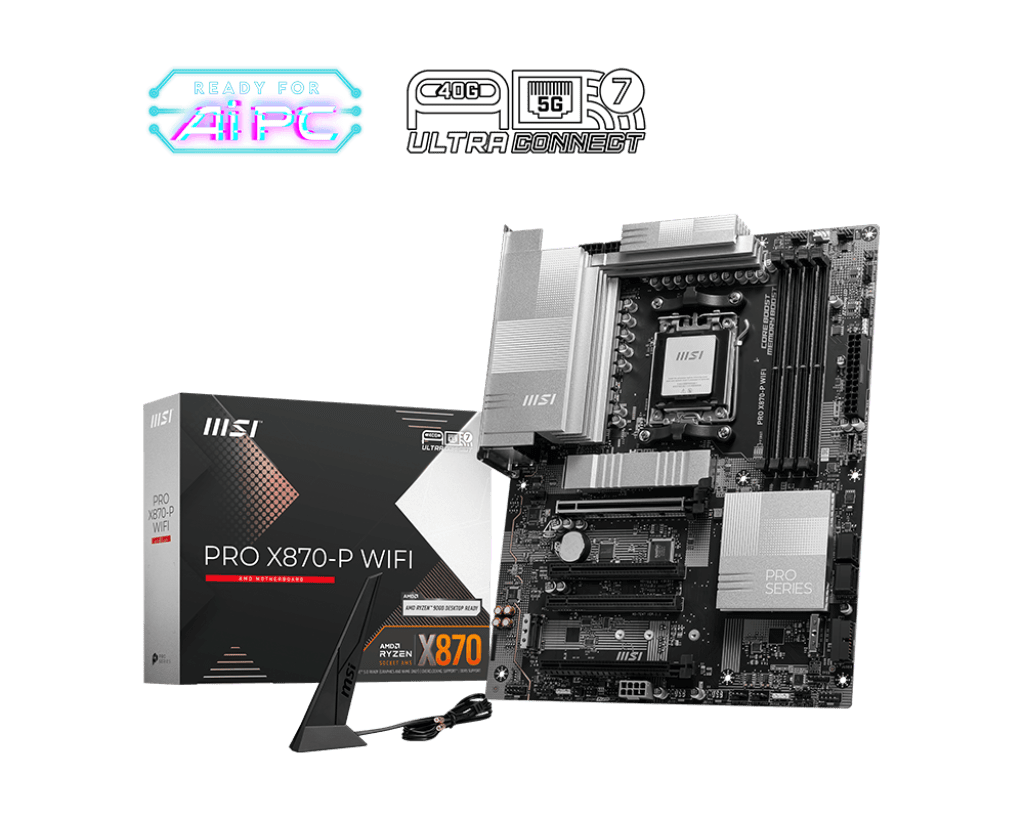 PLACA MÃE MSI PRO X870-P WIFI7 AMD AM5 / DDR5 | CHIPWARE INFORMÁTICA