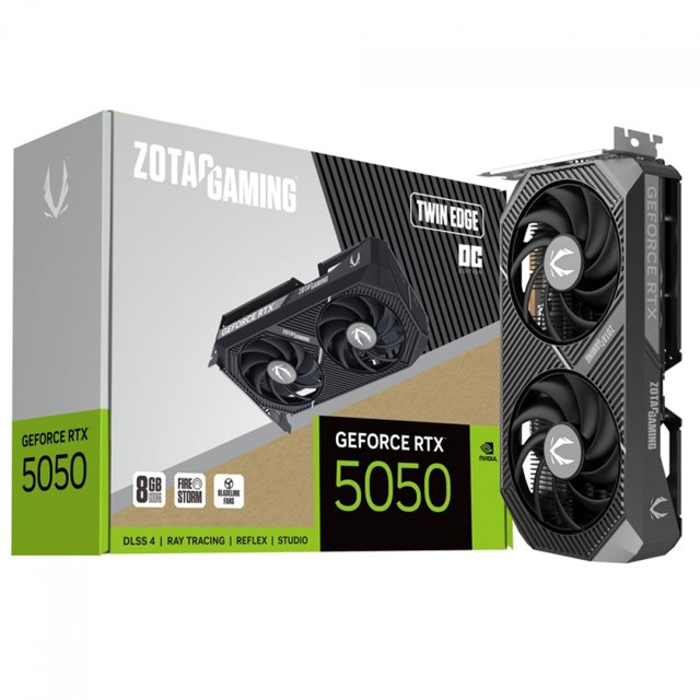 PLACA DE VÍDEO RTX 5050 8GB TWIN EDGE OC 128BITS GDDR6 ZOTAC ZT-B50500H ...