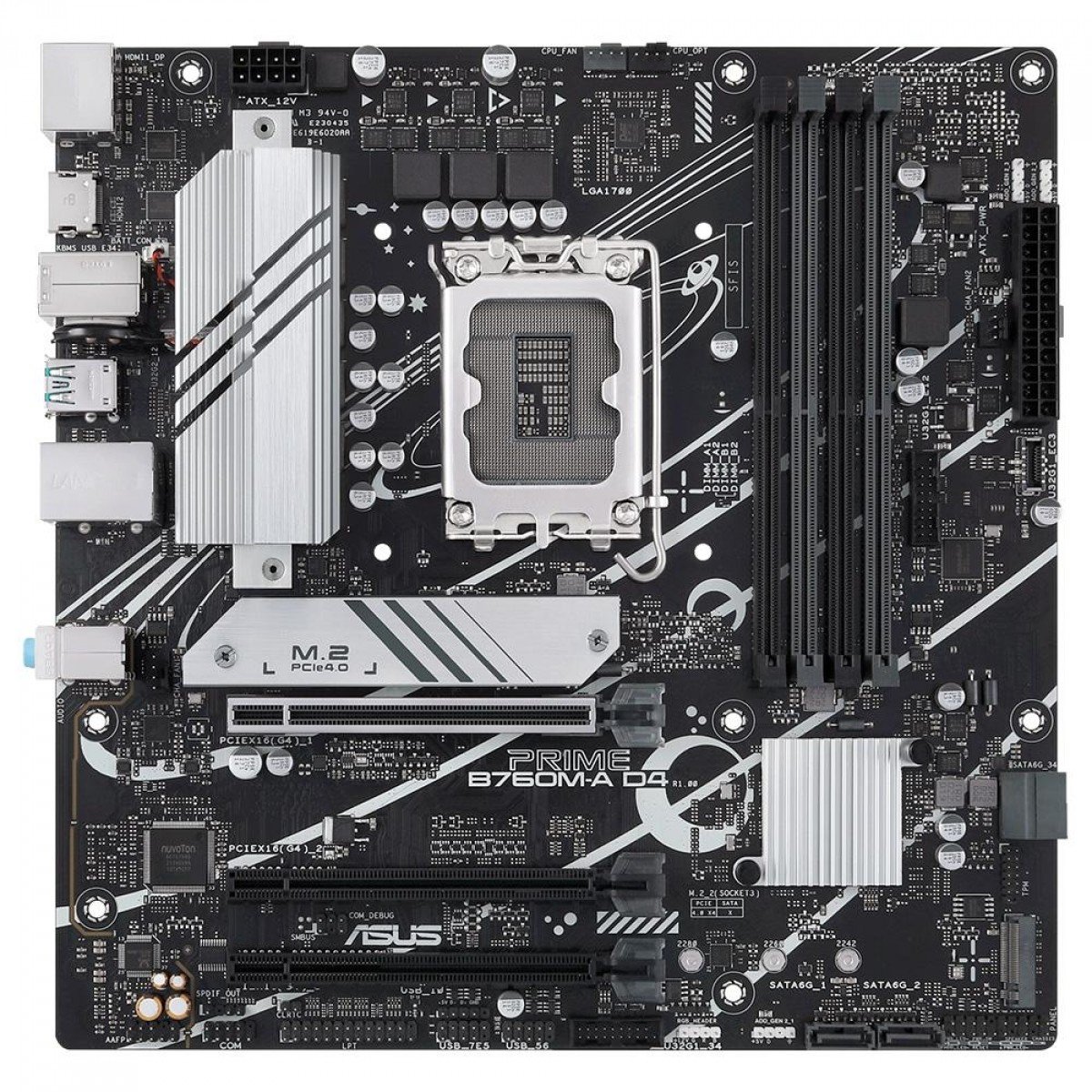 PLACA MÃE ASUS PRIME B760M-A SOCKET LGA 1700 / DDR4 | CHIPWARE INFORMÁTICA