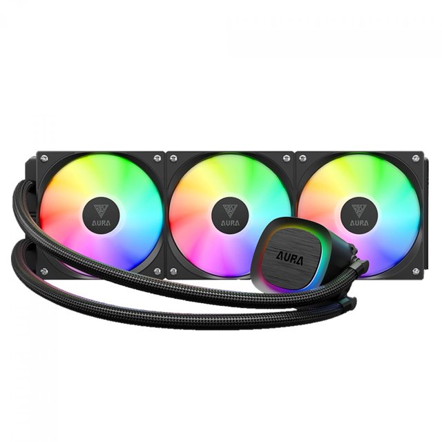 WATER COOLER GAMDIAS AURA GL 360 V2 360MM ARGB PRETO | CHIPWARE INFORMÁTICA