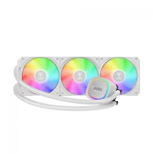 WATER COOLER GAMDIAS AURA GL 360 V2 360MM ARGB BRANCO | CHIPWARE ...