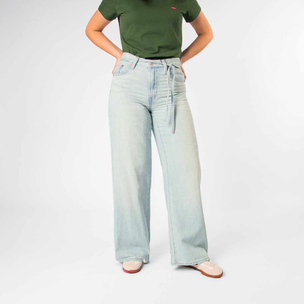 Calça Feminina Jeans Levi's® XL Straight Lavagem Clara | Lojas Paludo ...