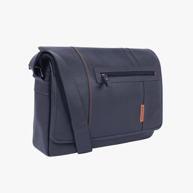 Bolsa carteiro de couro para notebook 15" Bennemann - Cód. 416 | Guido ...