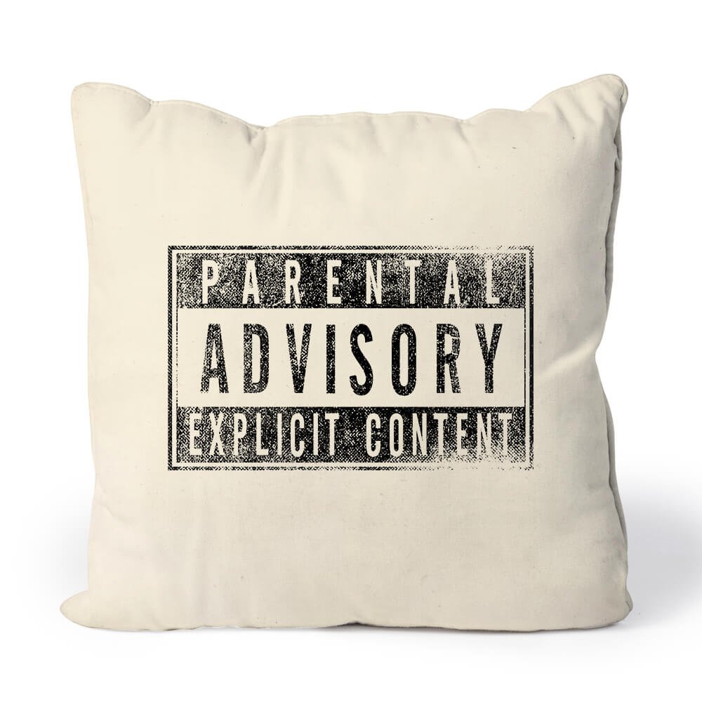Almofada Parental Advisory | Studio Geek | Studio Geek
