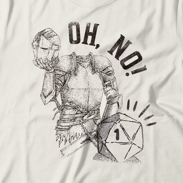 Camiseta Feminina D20 Fail | Studio Geek | Studio Geek