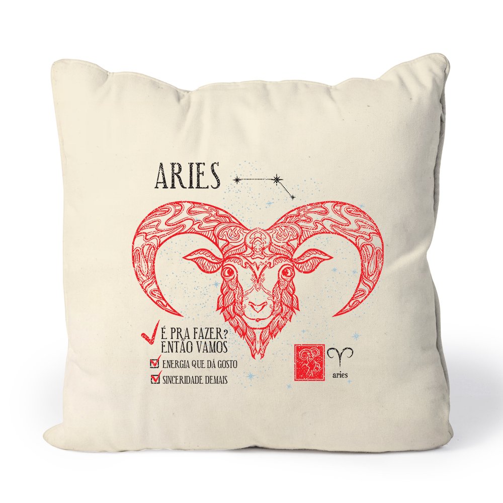 Almofada Signo Aries | Studio Geek | Studio Geek