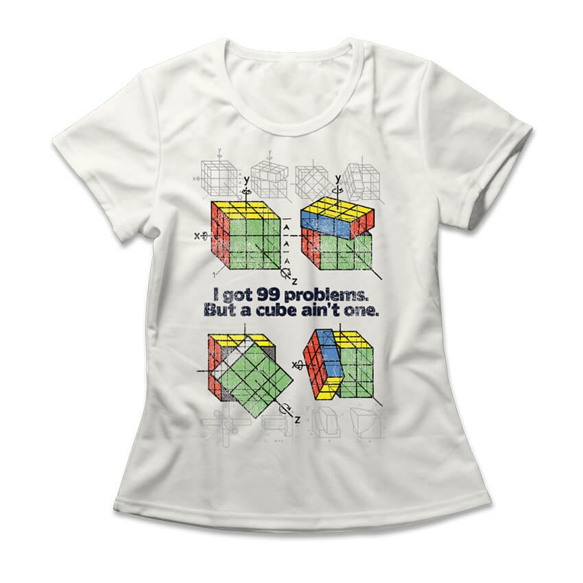 Camiseta Feminina Cubo Mágico | Studio Geek | Studio Geek