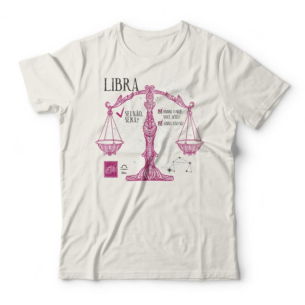 Camiseta Signo Libra | Studio Geek | Studio Geek