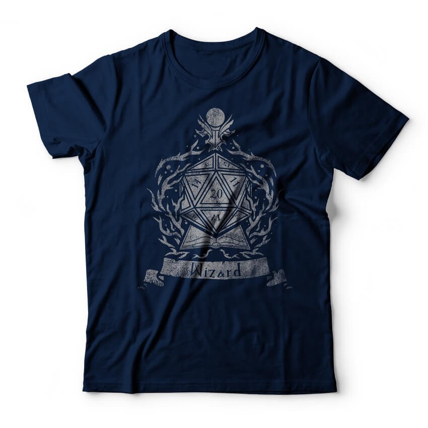 Camiseta RPG Wizard | Studio Geek | Studio Geek
