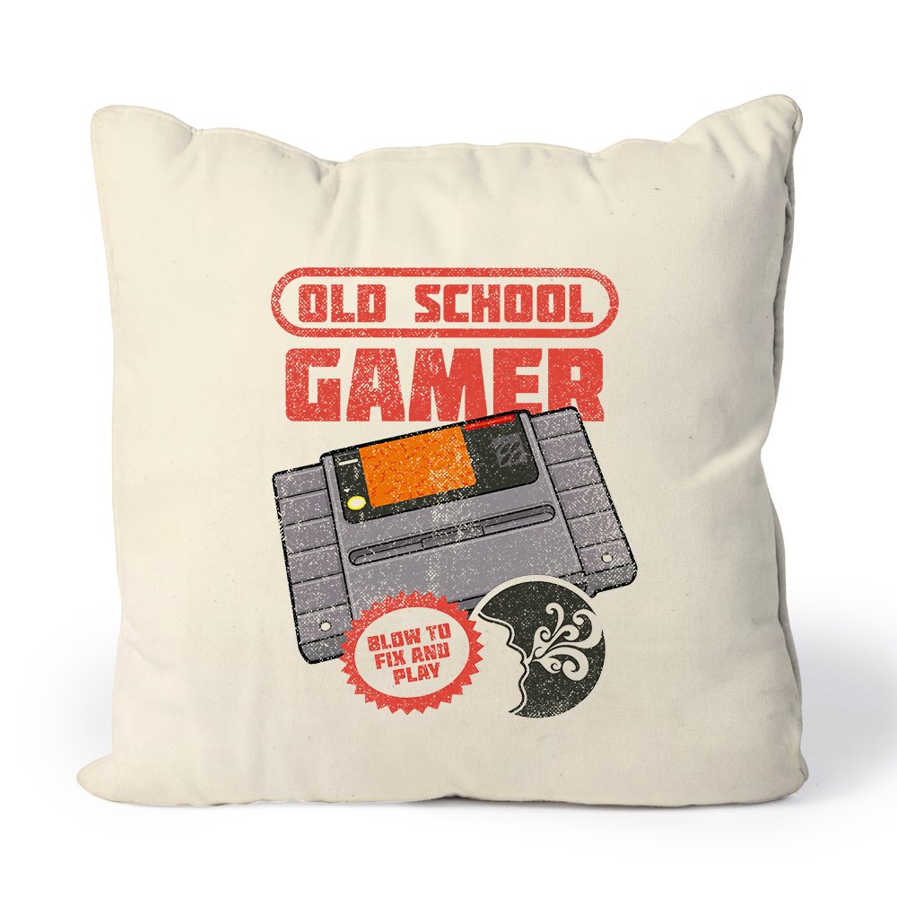 Almofada Old School Gamer | Studio Geek | Studio Geek