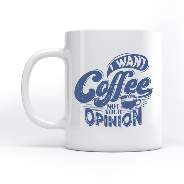 Caneca I Want Coffee | Studio Geek | Studio Geek