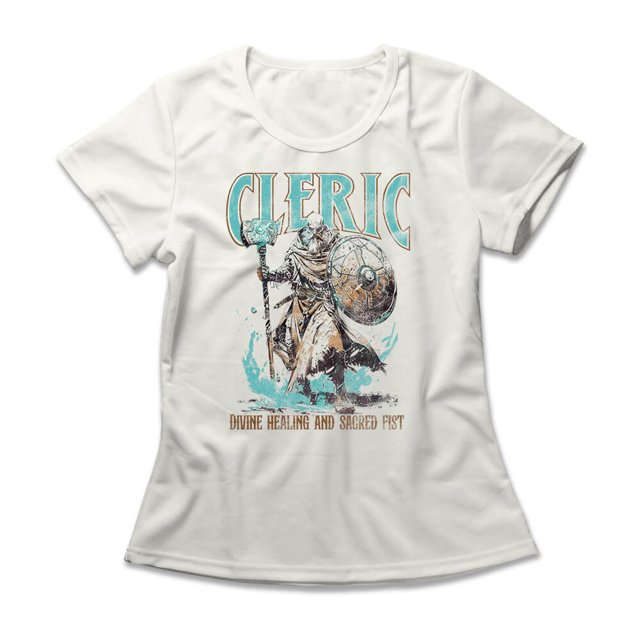 Camiseta Feminina Cleric | Studio Geek | Studio Geek