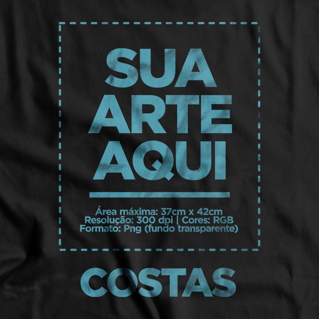 Moletom Personalizado Costas - Envie a sua arte | Studio Geek | Studio Geek