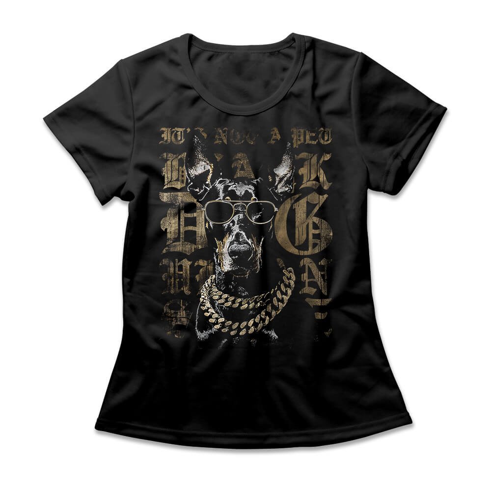 Camiseta Feminina Dobermann | Studio Geek | Studio Geek