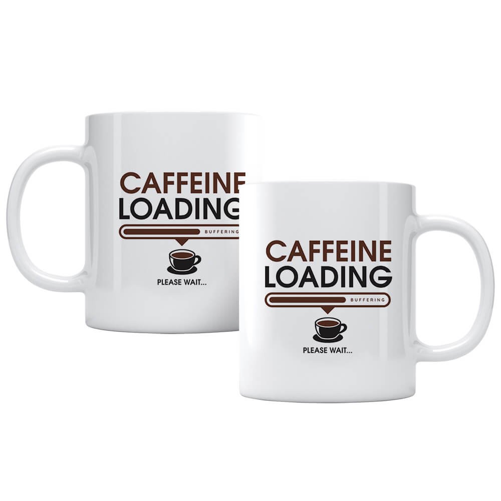 Caneca Caffeine Loading | Studio Geek | Studio Geek