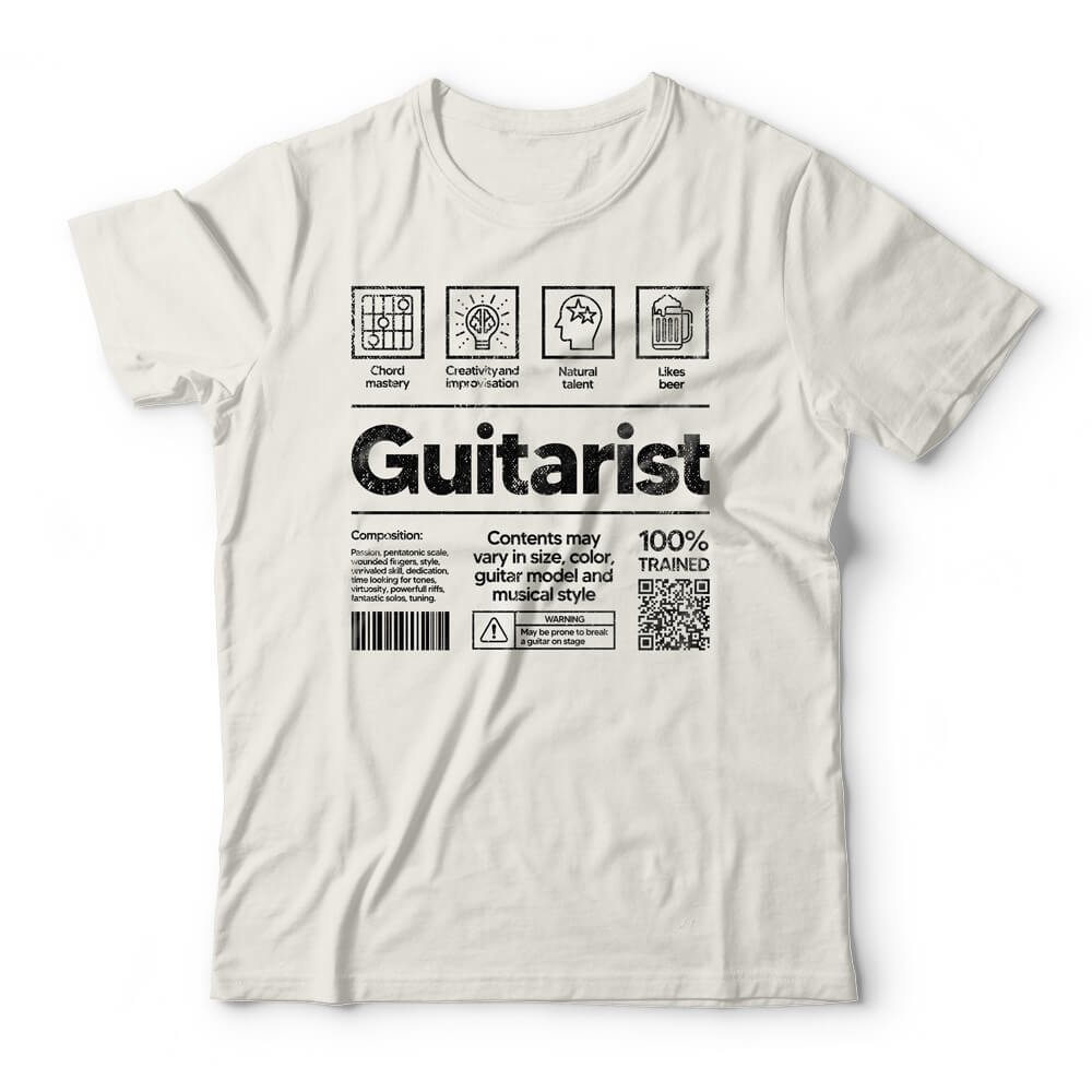 Camiseta Guitarist | Studio Geek | Studio Geek