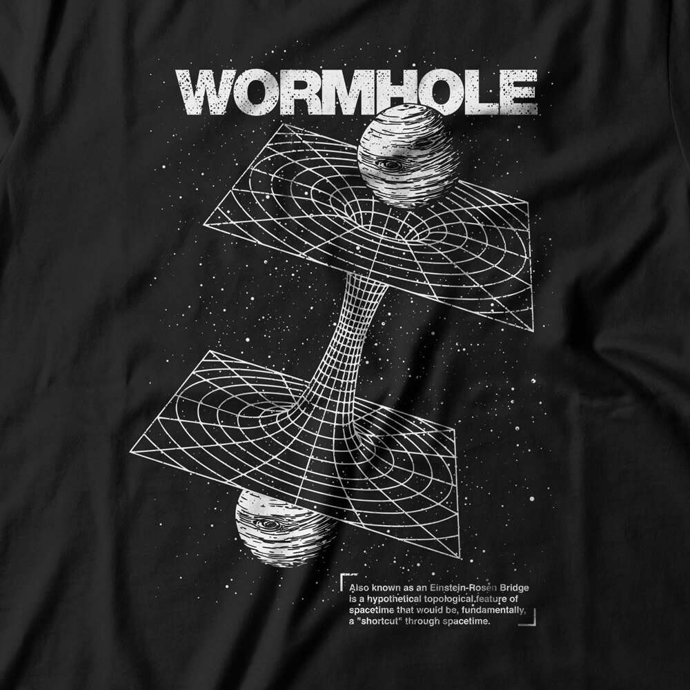Camiseta Feminina Wormhole | Studio Geek | Studio Geek