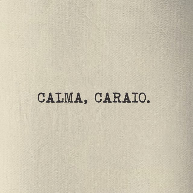 Avental Calma Caraio | Studio Geek | Studio Geek