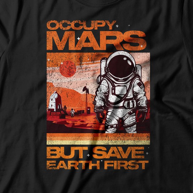 Camiseta Occupy Mars | Studio Geek | Studio Geek