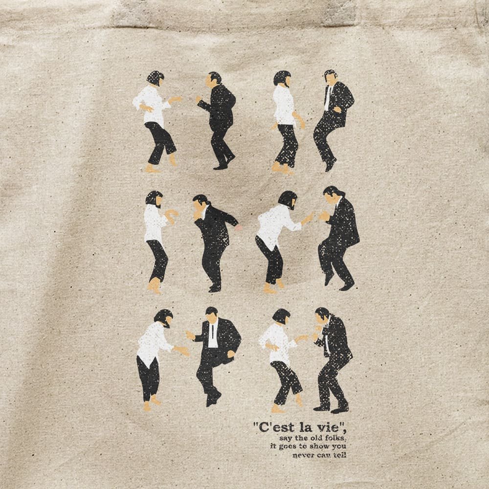 Ecobag Pulp Fiction Dance | Studio Geek | Studio Geek