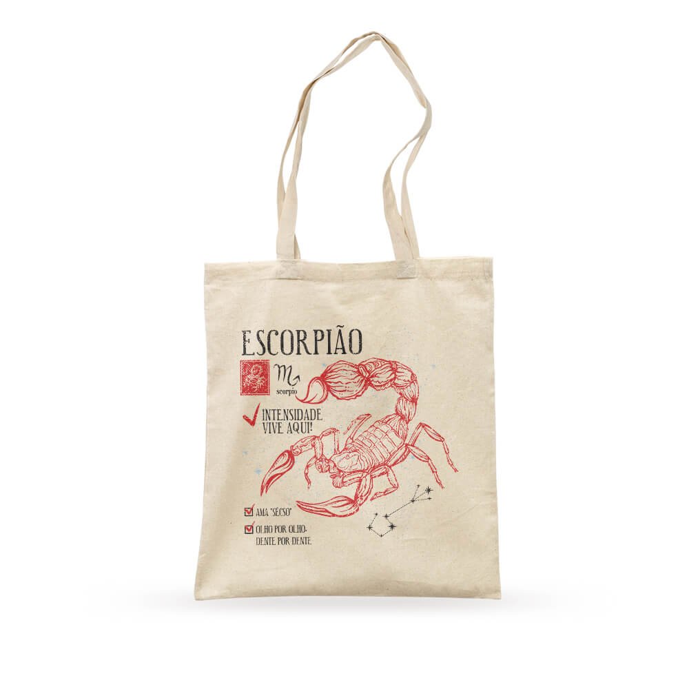 Ecobag Signo Escorpião | Studio Geek | Studio Geek