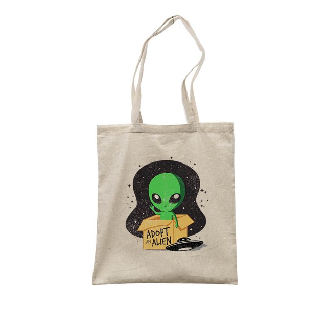 Ecobag Adopt An Alien | Studio Geek | Studio Geek