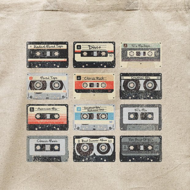Ecobag Cassette Tapes | Studio Geek | Studio Geek