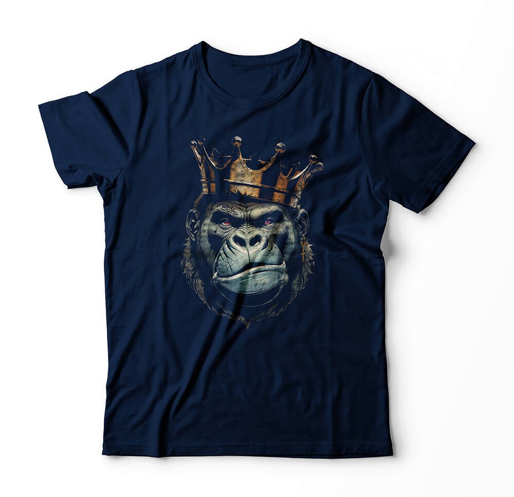 Camiseta Gorilla King | Studio Geek | Studio Geek