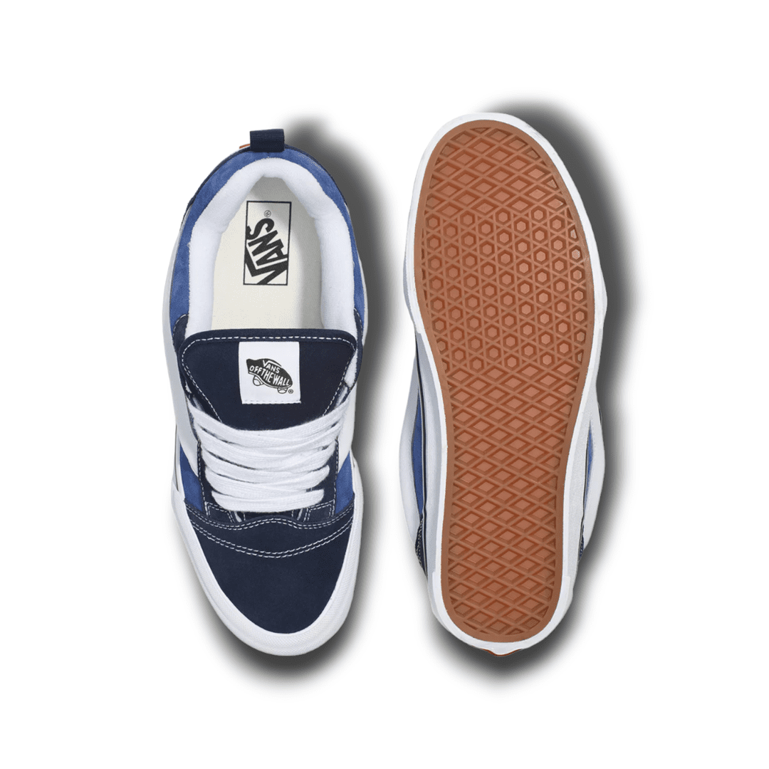 Tenis Vans Knu Skool | Azul-Branco-Preto | Bulldog Store