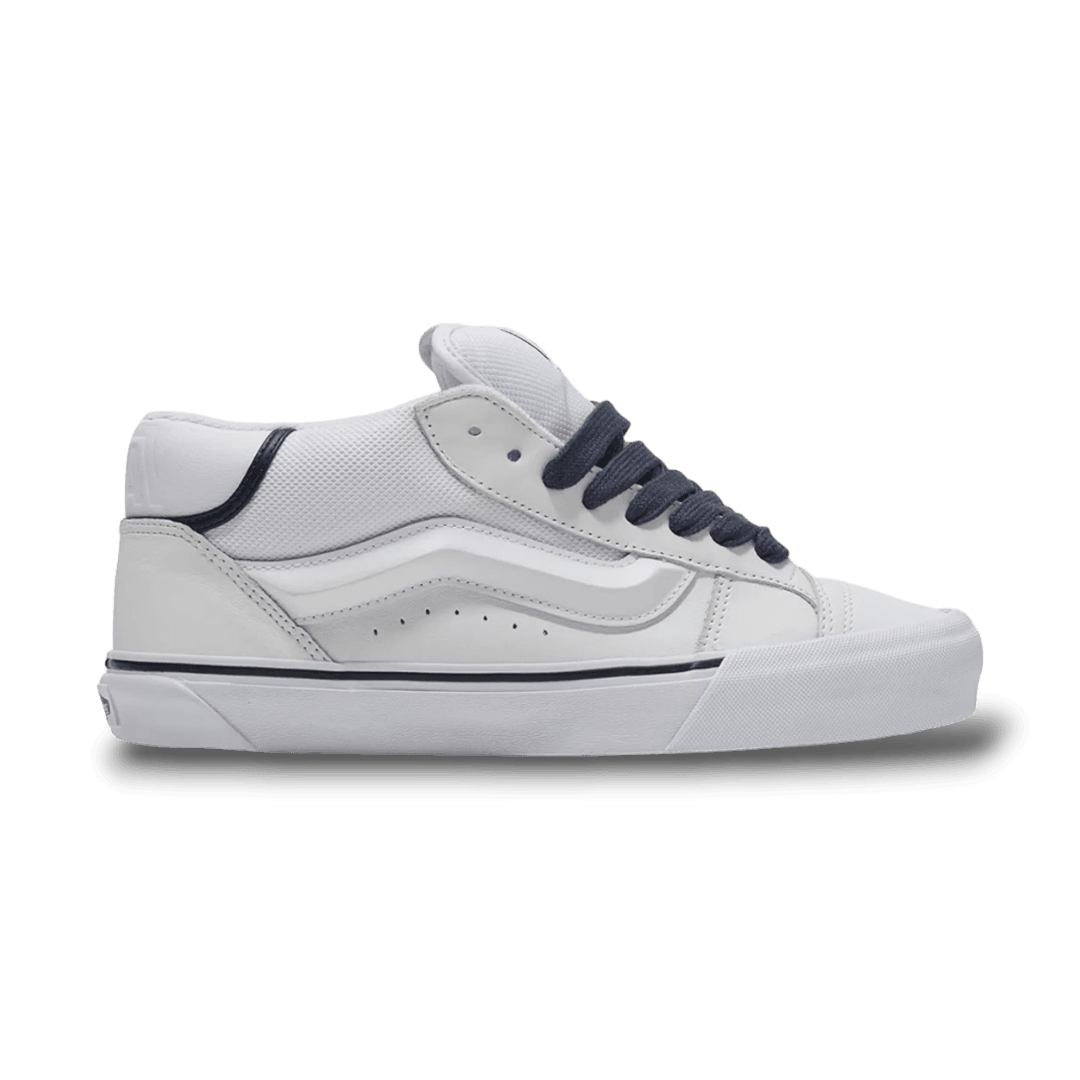 Tênis Vans Knu Skool Mid | Branco-Azul | Bulldog Store