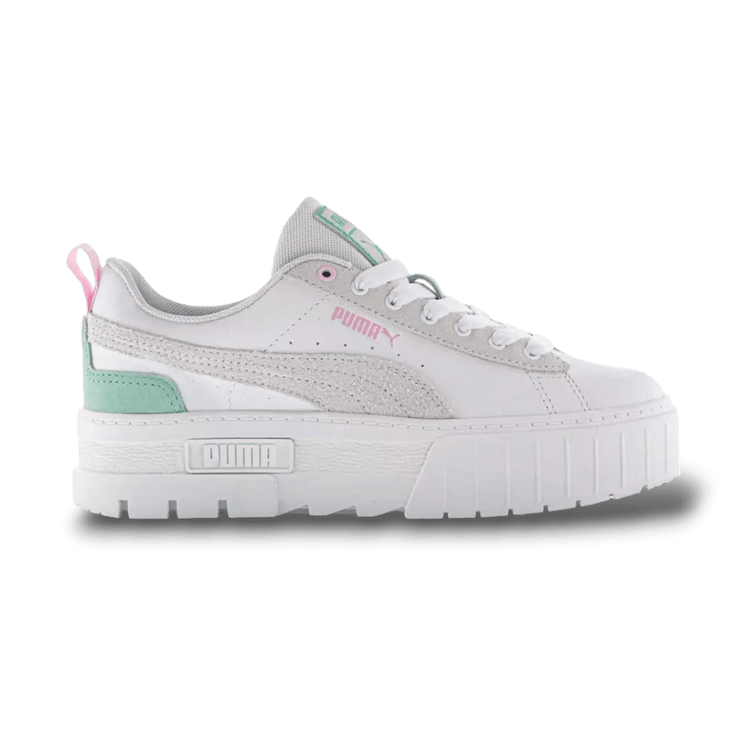 Tênis Puma Mayze Mix | Branco-Rosa-Azul | Bulldog Store