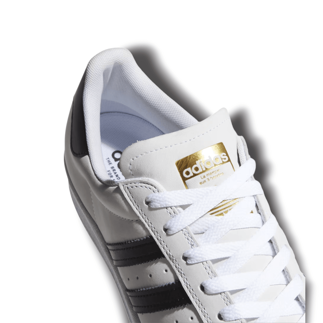 Tênis Adidas Superstar Adv | Branco-Preto | Bulldog Store