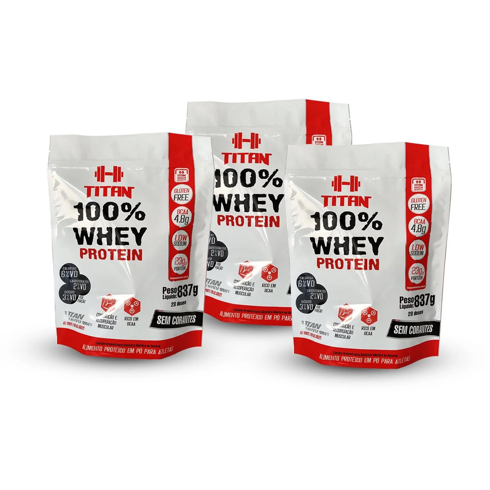 Whey Protein 100%- Combo | Titan Suplementos