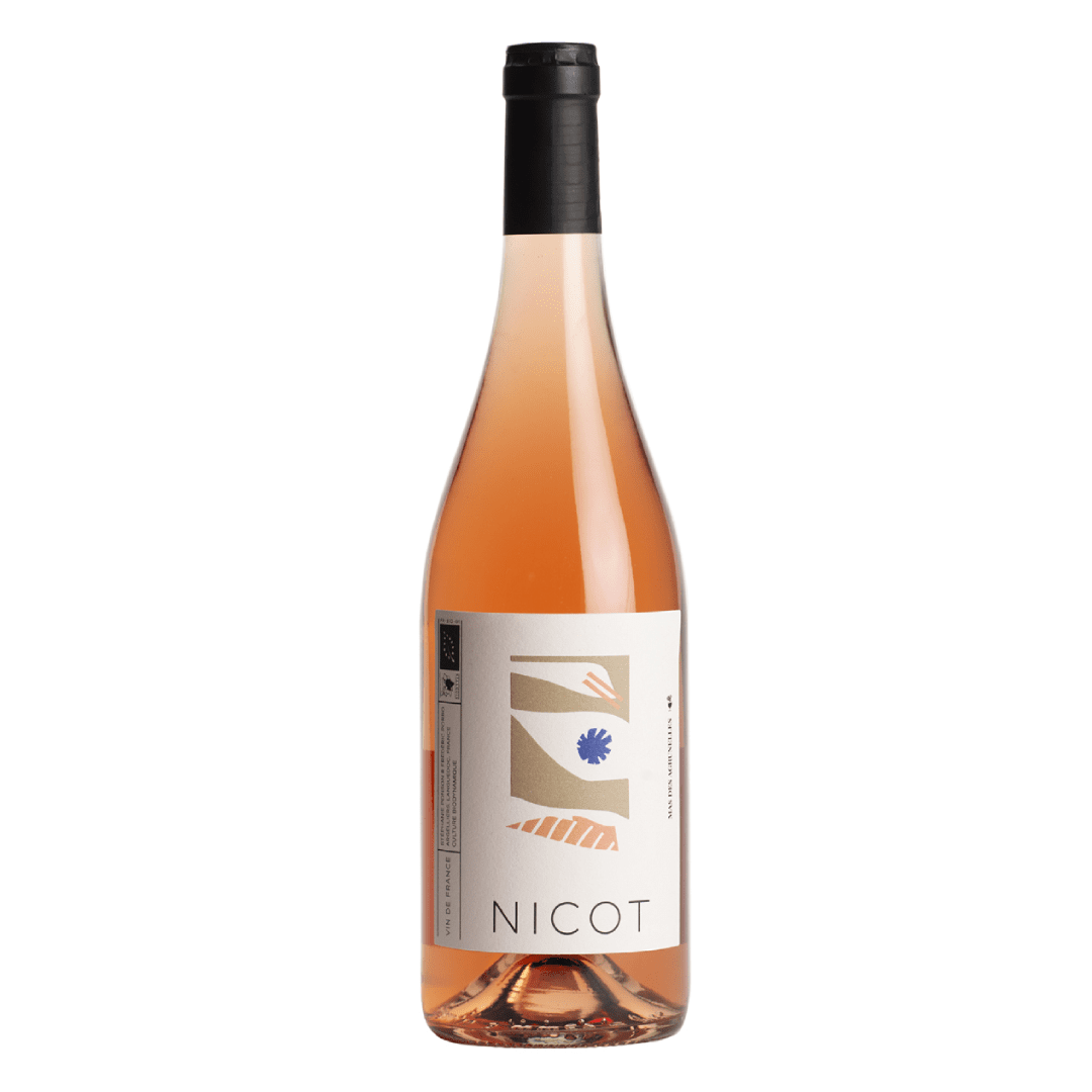 MAS DES AGRUNELLES - Vinho Rosé Francês Nicot Rosé 2022 - 750 ml | Peso da Régua
