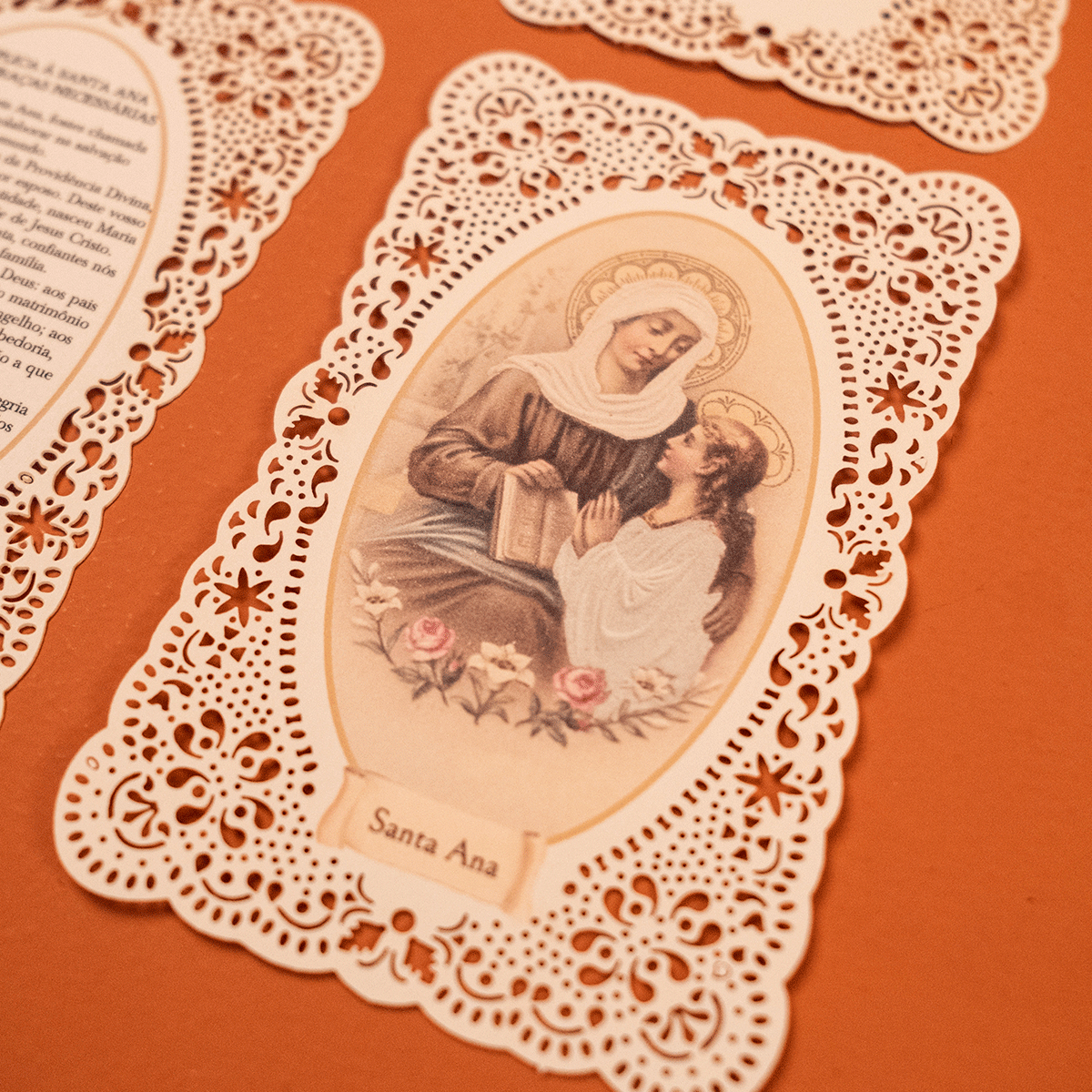 Santinho Rendado Santa Ana (II)- Kit 6 und | Estúdio Vitória