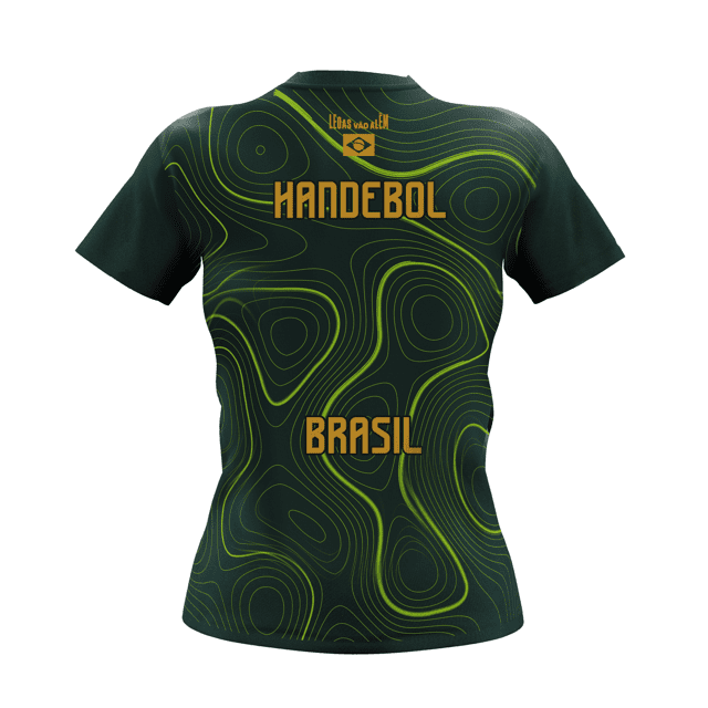 Nova Camisa Oficial Baby Look- CBHb - Feminina verde | Confederacao ...