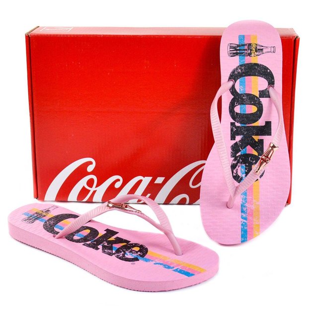 CHINELO FEM COCA-COLA CC3316 COKE BANDS 95639 | Loja Mond