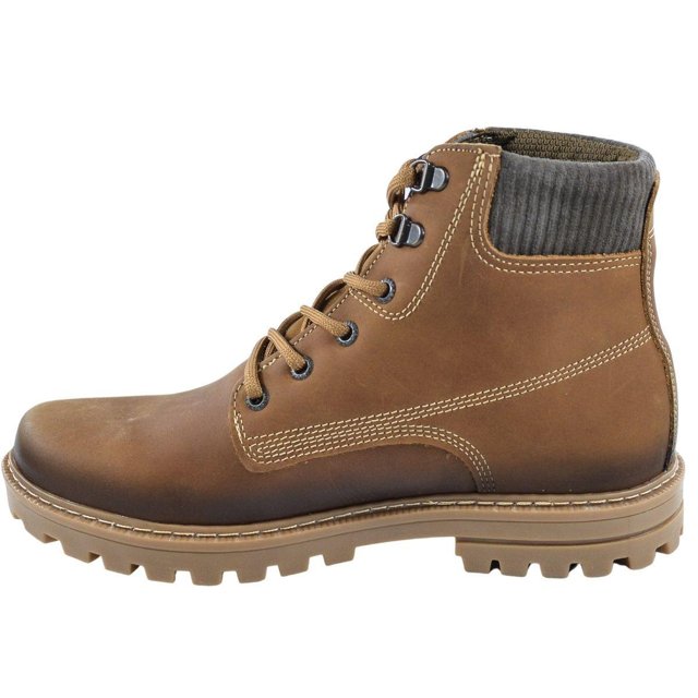 BOTA MASC PEGADA 181502 01 COURO | Loja Mond