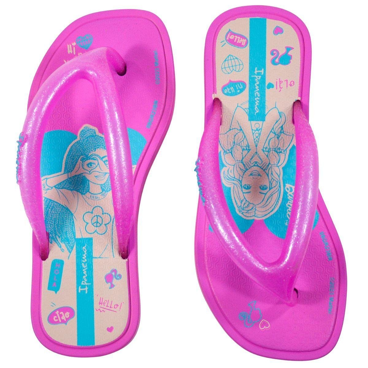 CHINELO MENINA IPANEMA 27169 BARBIE PUFFER | Loja Mond