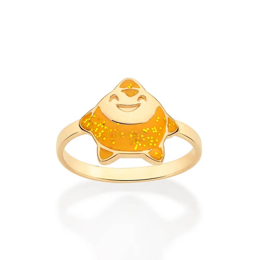 Anel Infantil Rommanel Estrela dos Desejos Wish Disney 513446 | Mahná ...