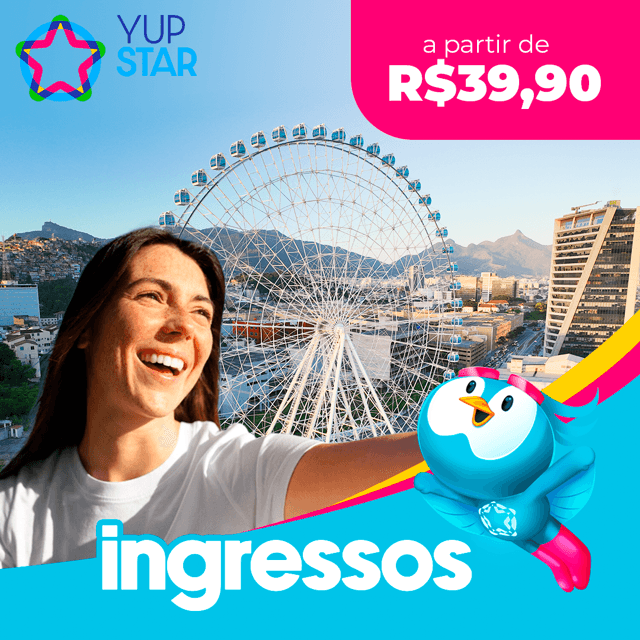Ingresso Roda Gigante Yup Star Rio de Janeiro | Rio 40º Turismo ...