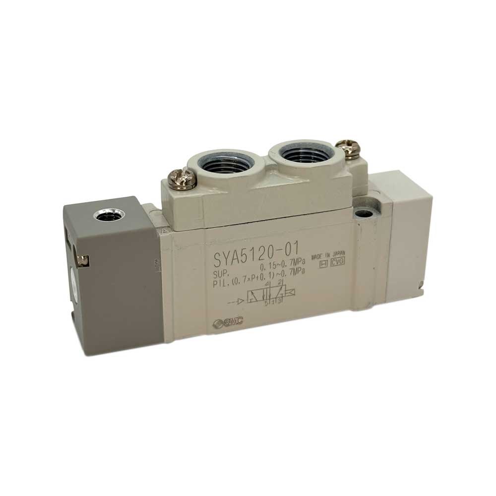 Válvula Direcional Simples Pilotada 5/2 Vias - SYA5120-01 | RH ...