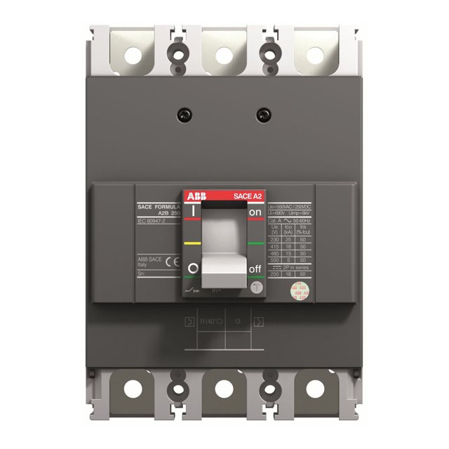 Disjuntor Caixa Moldada Formula 3 Polos - A2B 250 TMF 225A | RH Materiais Elétricos | O Maior E ...