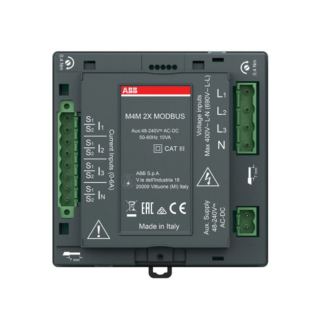 Multimedidor M4M 20 com Modbus RTU e 2 Saídas Digitais | Heldt Soluções ...