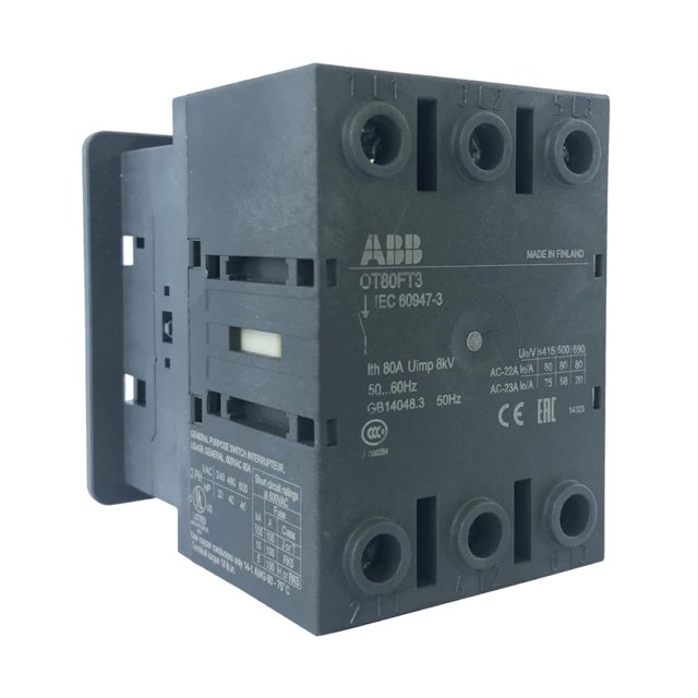 Chave Seccionadora Tripolar 750V 80A - OT80FT3 | Heldt Soluções ...