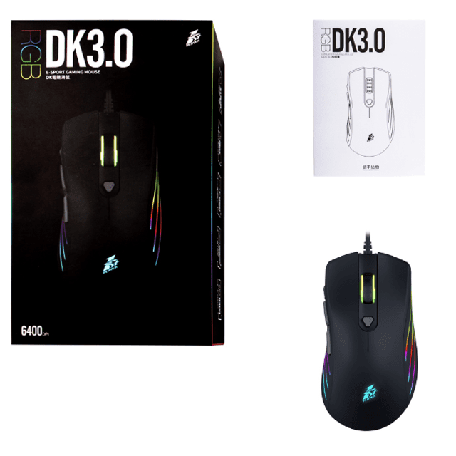 Mouse Gamer 1stplayer Dk3.0 6400 Dpis, Switch Huano - Dk3.0 | Tibuff