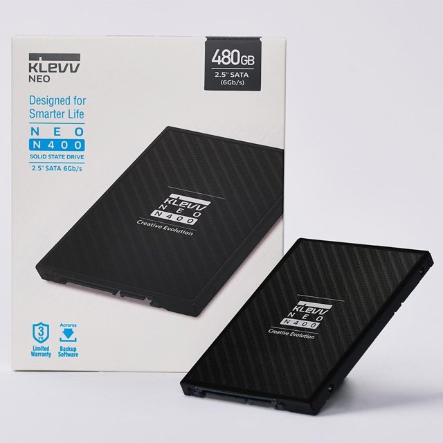 SSD 480GB KLEVV NEO N400 , SATA 6Gb/s, 2.5 Polegadas, Leitura 500MB | Tibuff