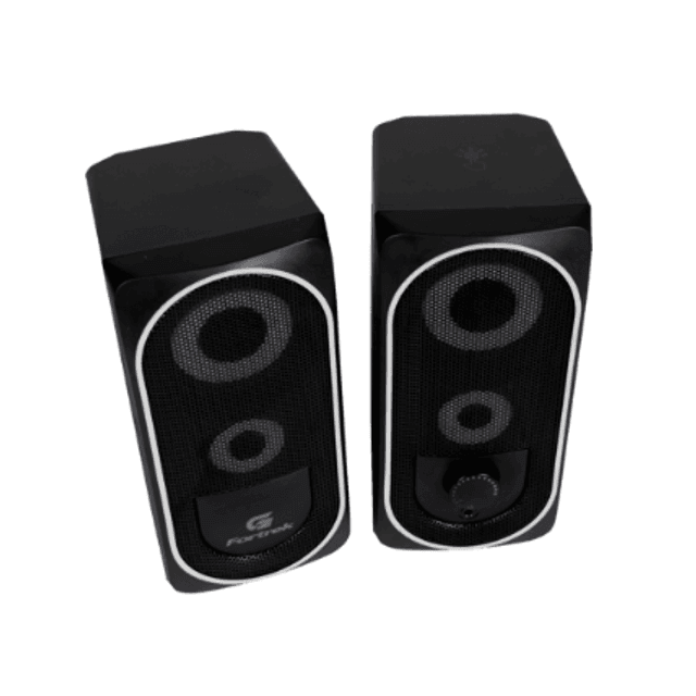 Fortrek Gaming Multimedia Speaker Black Hawk RGB Light | Tibuff